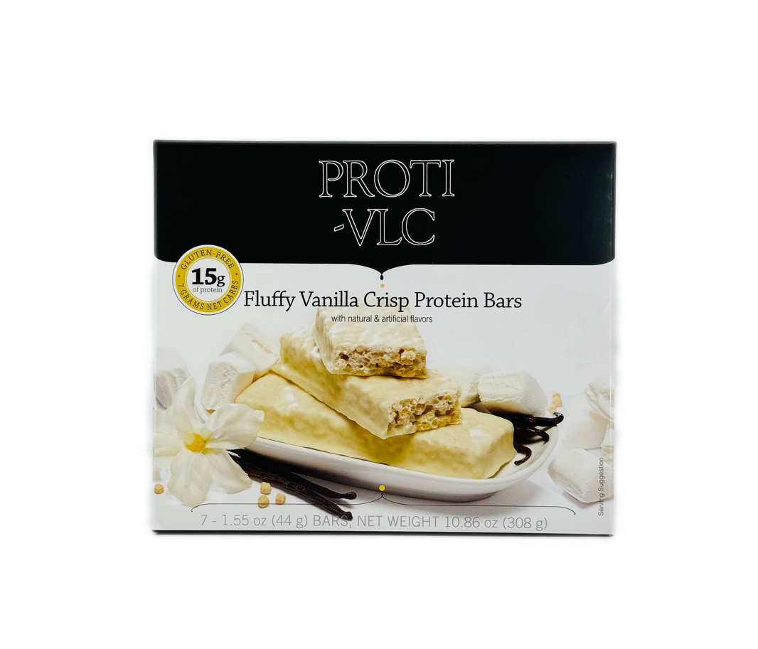 Fluffy Vanilla Crispy VLC Bar – The Protein Store