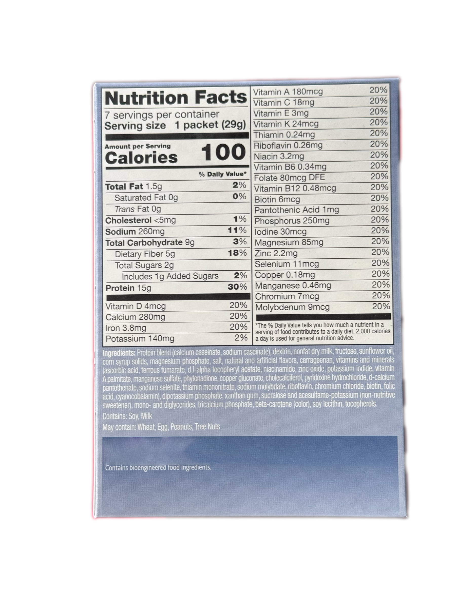 Vanilla Shake-Pudding – The Protein Store