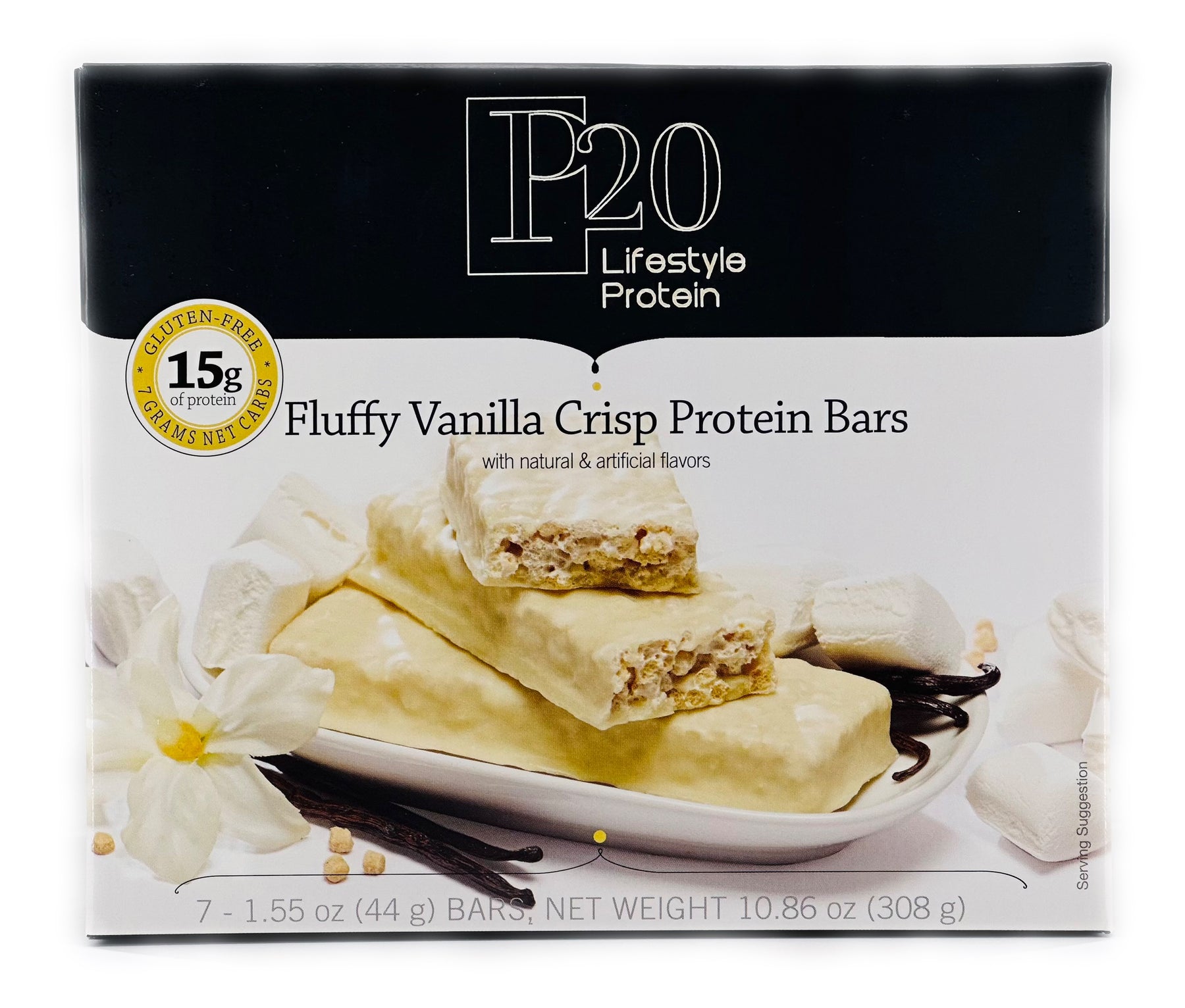 Fluffy Vanilla Crispy VLC Bar – The Protein Store